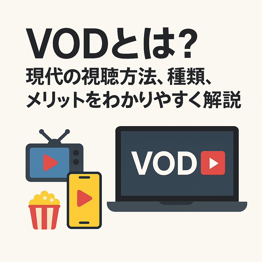 VODとは何かを徹底解説 ビデオオンデマンドの仕組みや種類と日本で使える主要サービスまで全部まとめました - VODの心